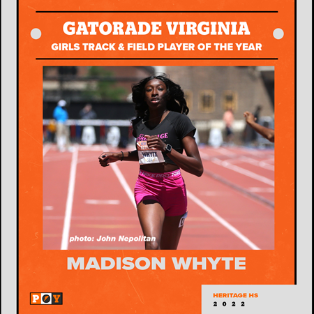 Whyte and Hardy named 2022 Gatorade Virginia Track & Field Players of the Year | USA Track ...